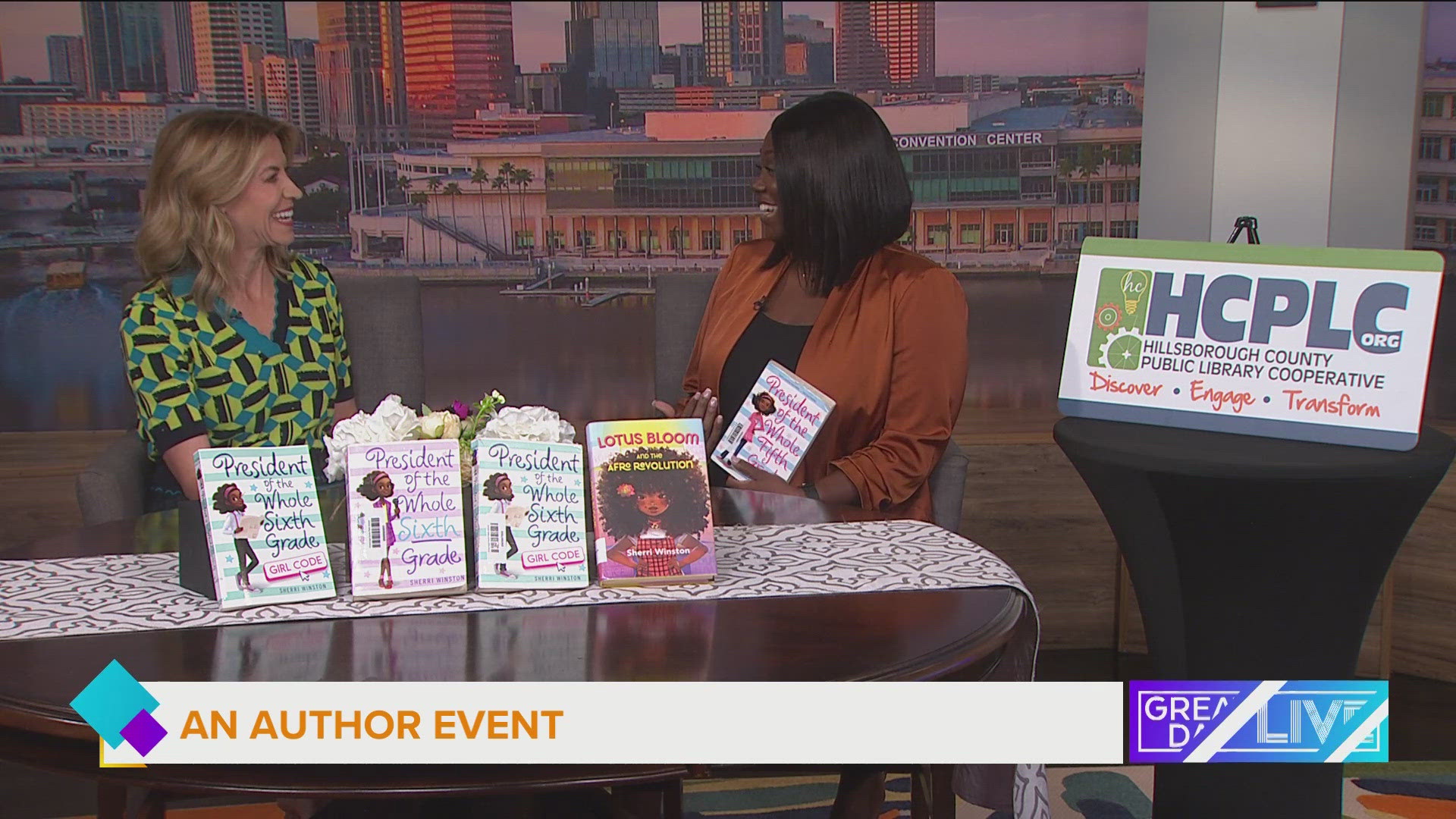 Meet author Sherri Winston as she discusses her new book | wtsp.com