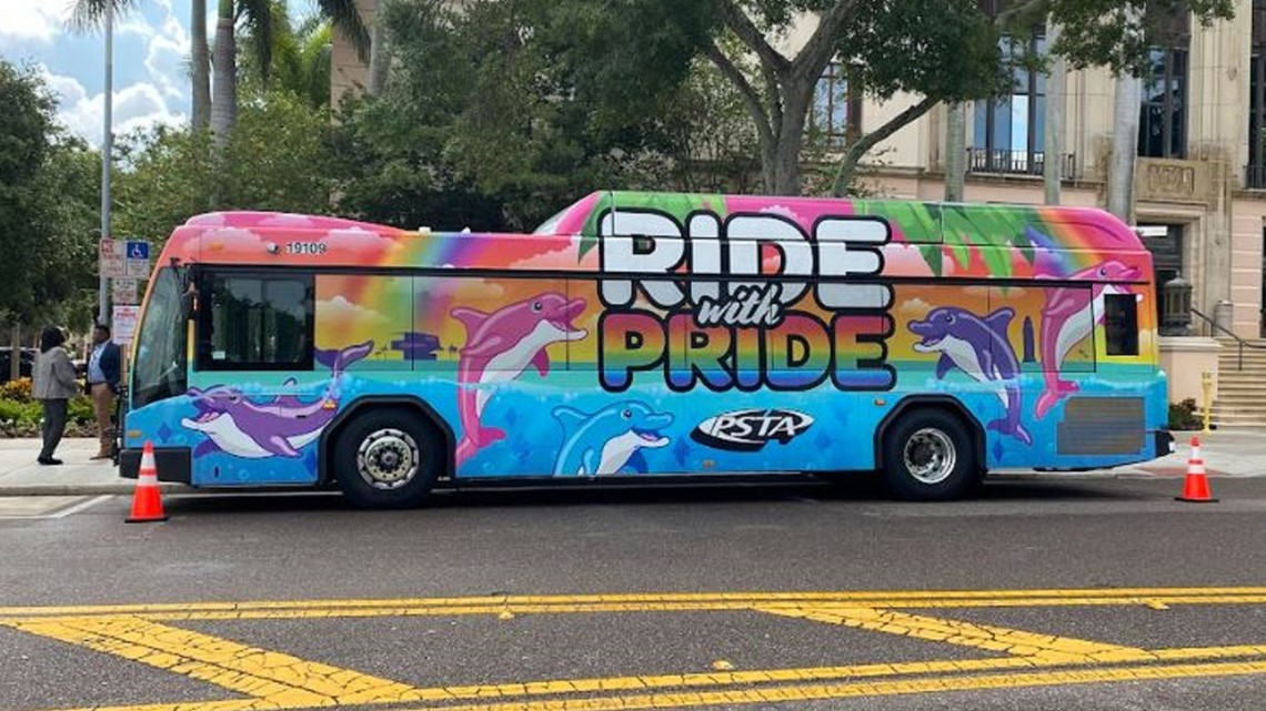 PSTA buses won't be wrapped to celebrate Pride | wtsp.com