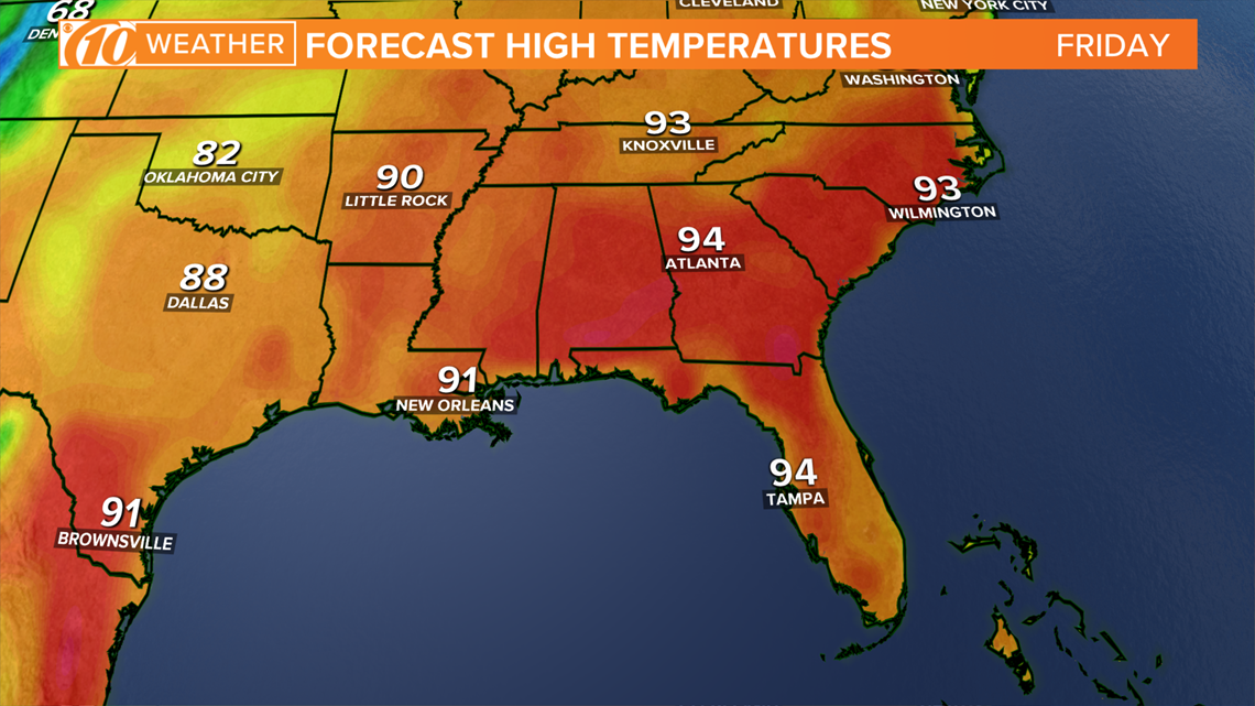 May heat wave incoming for Memorial Day weekend | wtsp.com