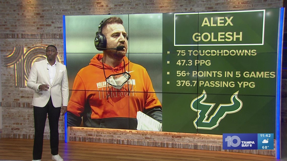 Reports: USF to hire Tennessee OC Alex Golesh as new head coach | wtsp.com