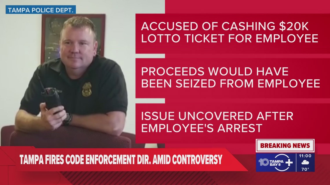 Tampa code enforcement director fired after FDLE investigation | wtsp.com