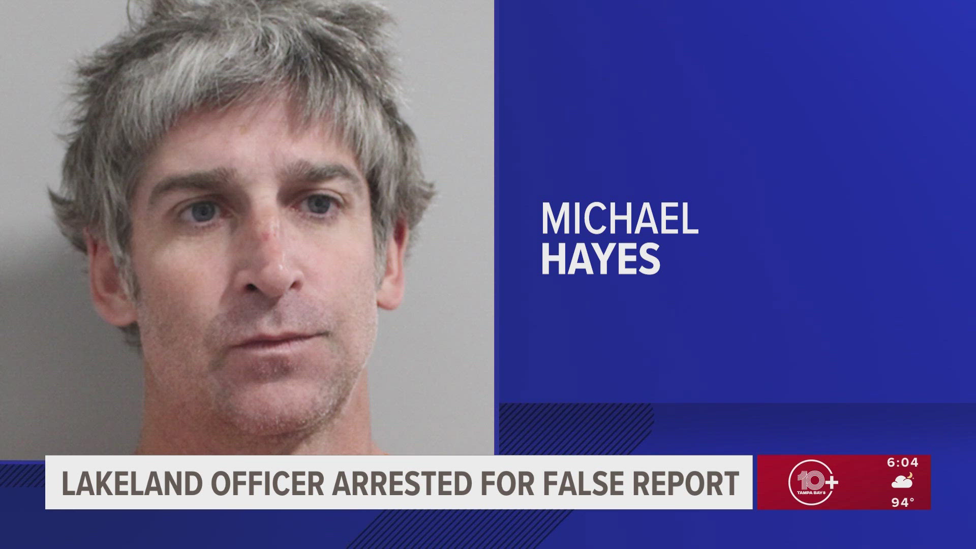 Police officer arrested over false crime report in Lakeland, Florida ...