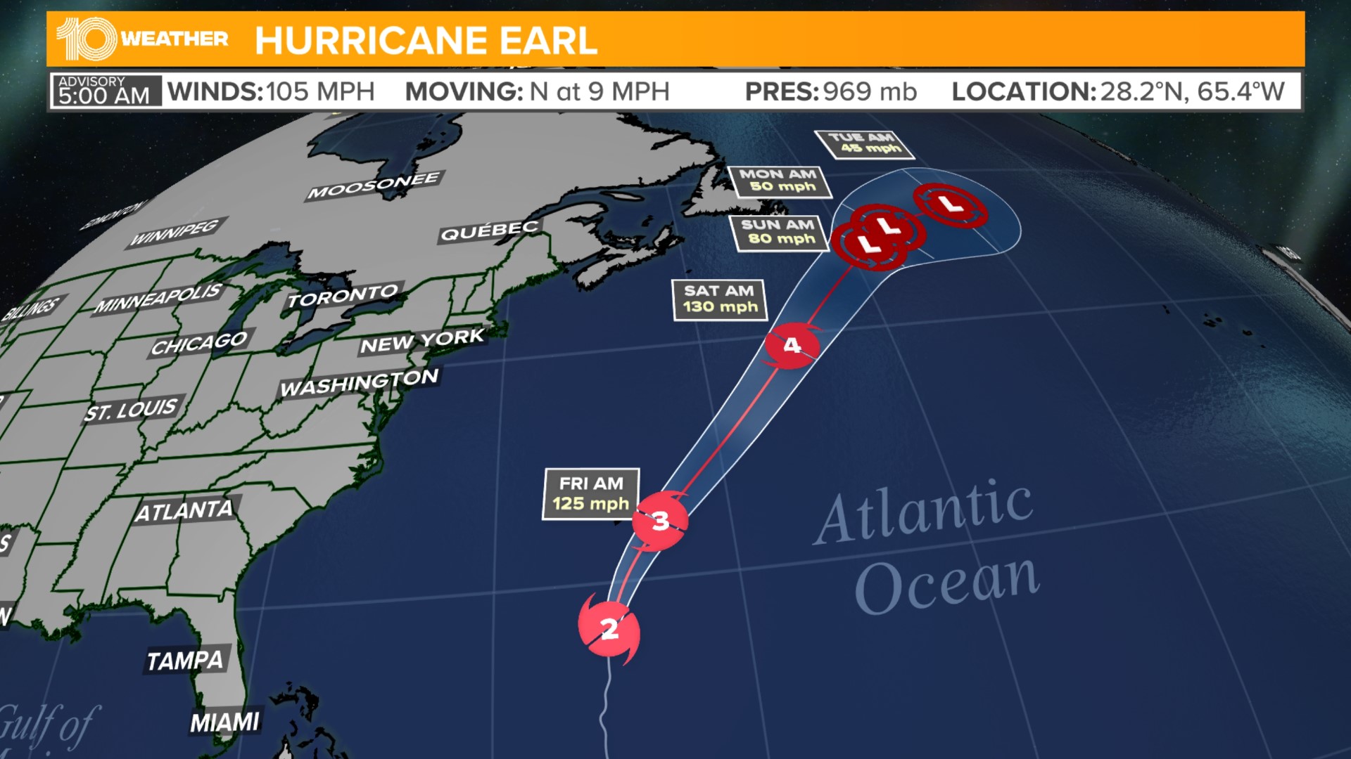 Hurricanes Danielle, Earl keep tropics busy: What we're watching | wtsp.com
