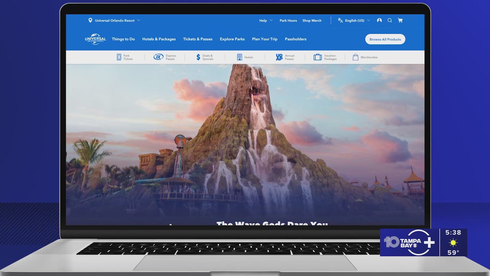 Universal's Volcano Bay switches to a cashless experience | wtsp.com