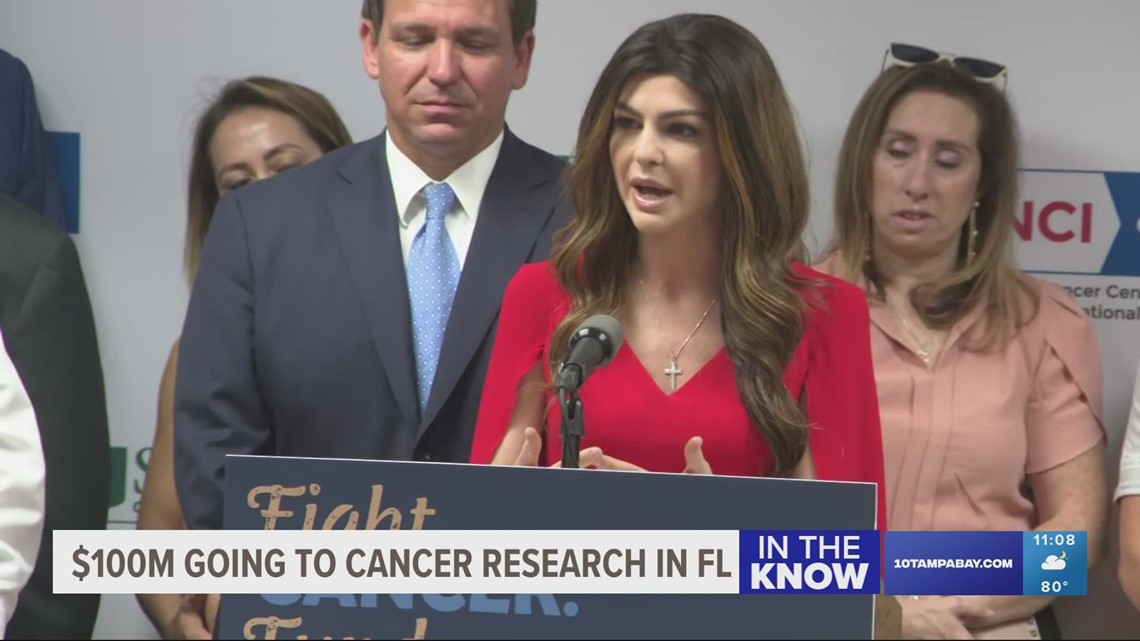 'Hope is alive': First Lady Casey DeSantis joins governor to announce ...