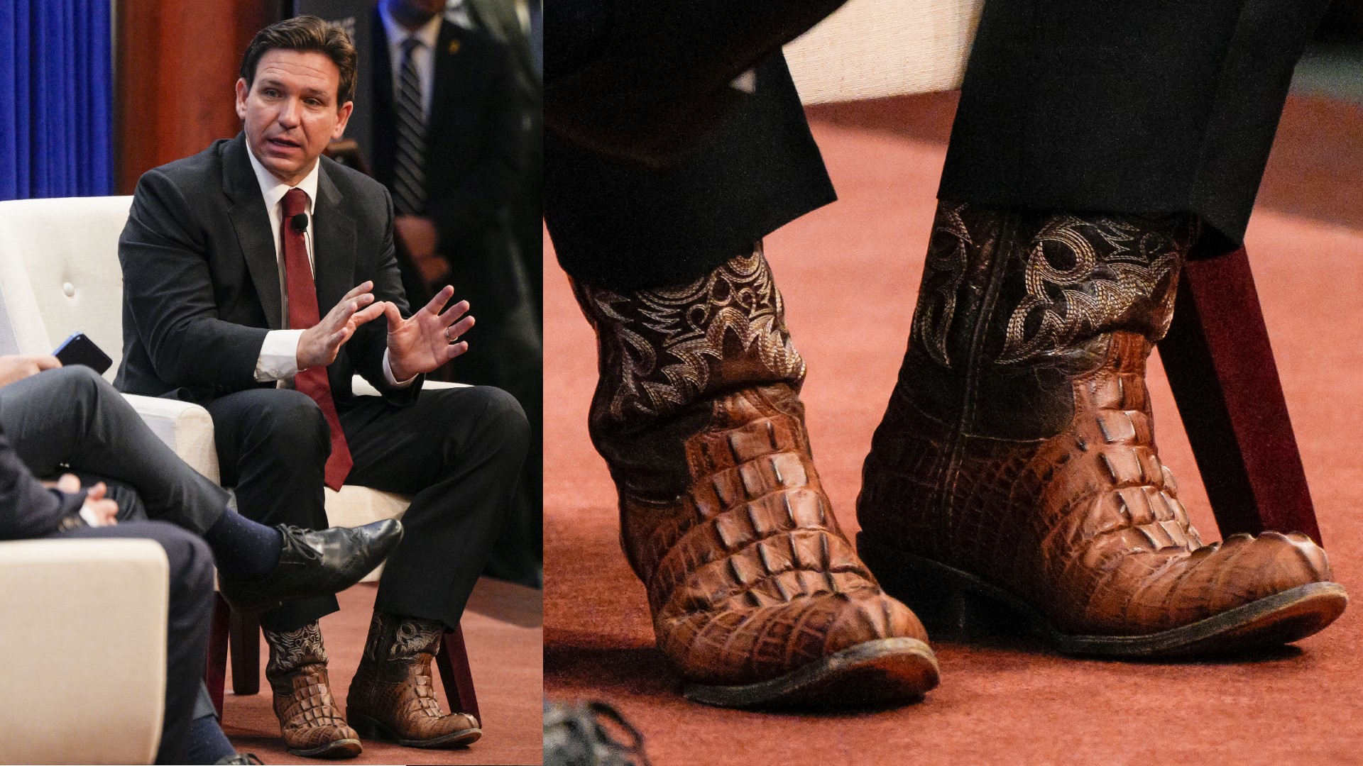 DeSantis denies wearing lifts in his boots | wtsp.com