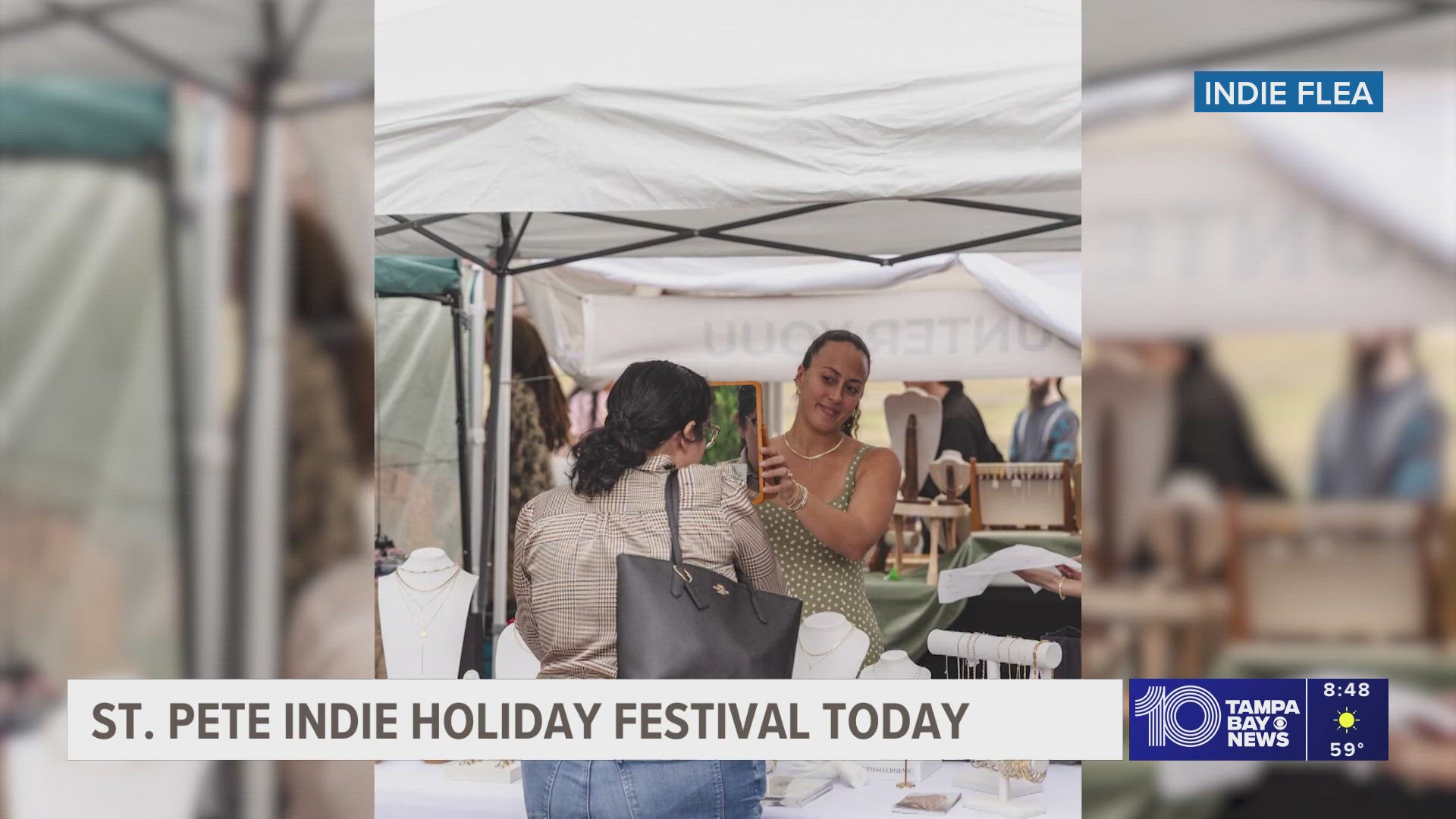 St. Pete Indie Holiday Festival opens for Christmas shoppers | wtsp.com