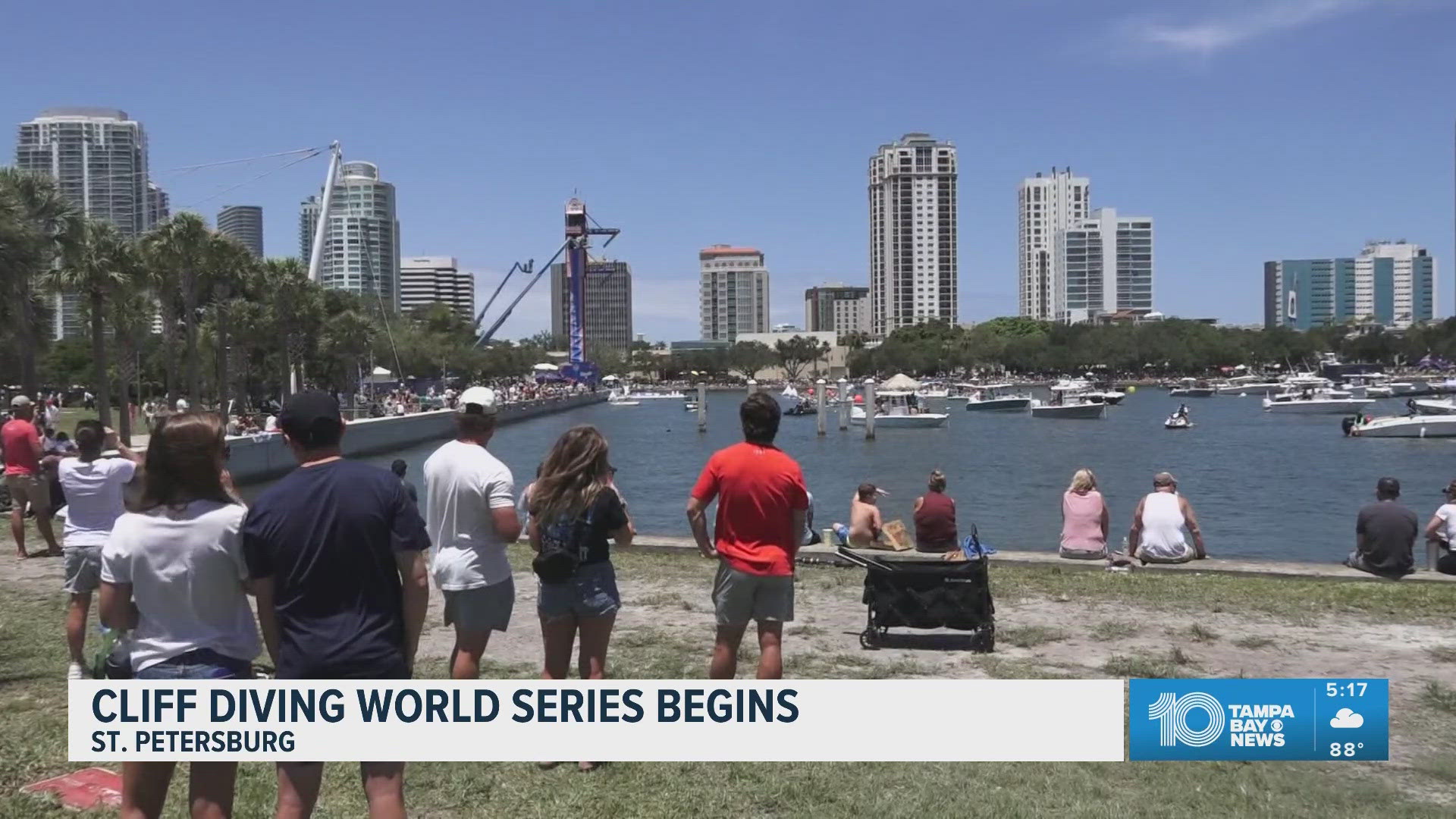 Red Bull Cliff Diving World Series makes a splash at St. Pete Pier ...