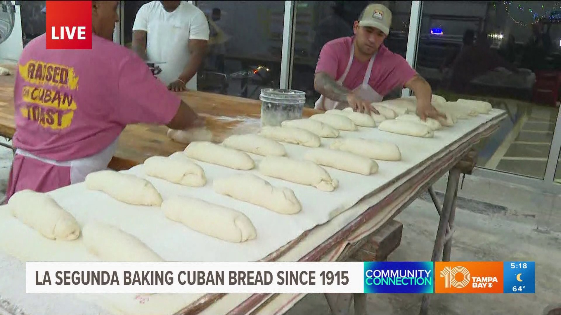 La Segunda baking Cuban bread since 1915 | wtsp.com
