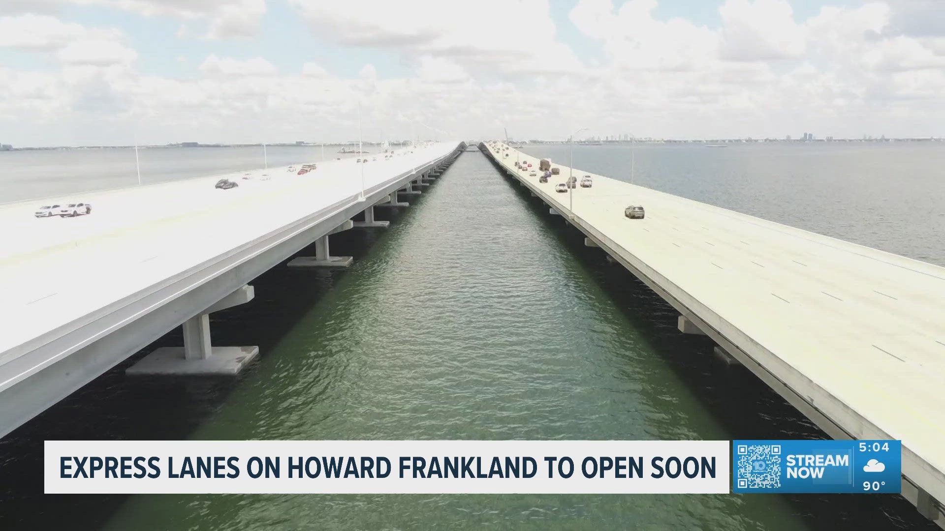 Howard Frankland express lanes could open soon as FDOT nears finish ...