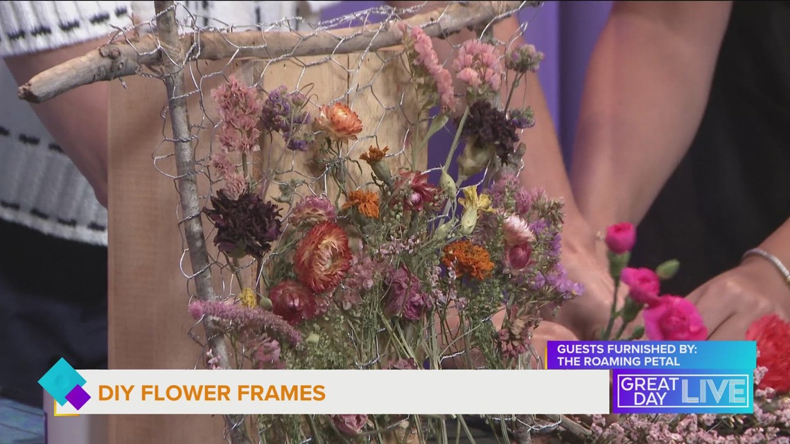DIY Flower Frames | wtsp.com