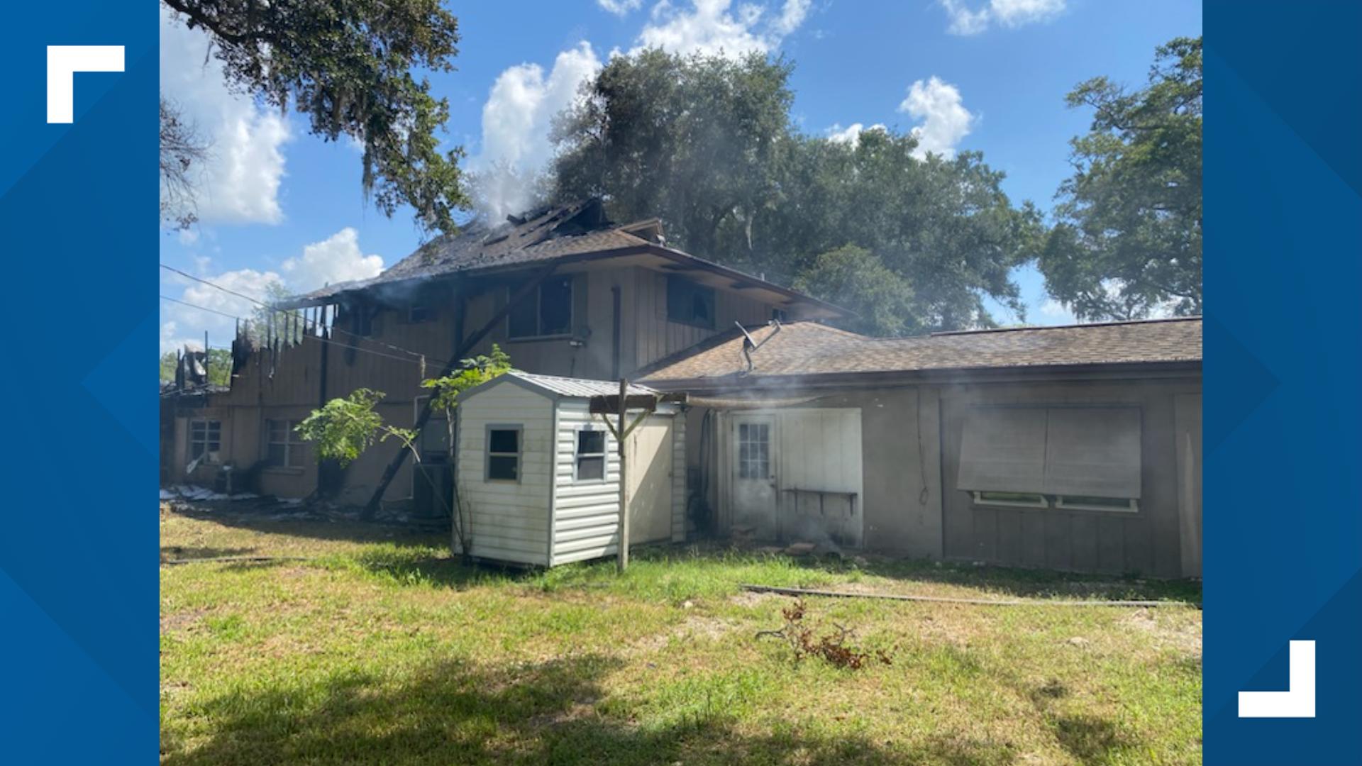 Fire guts house in Levy County | wtsp.com