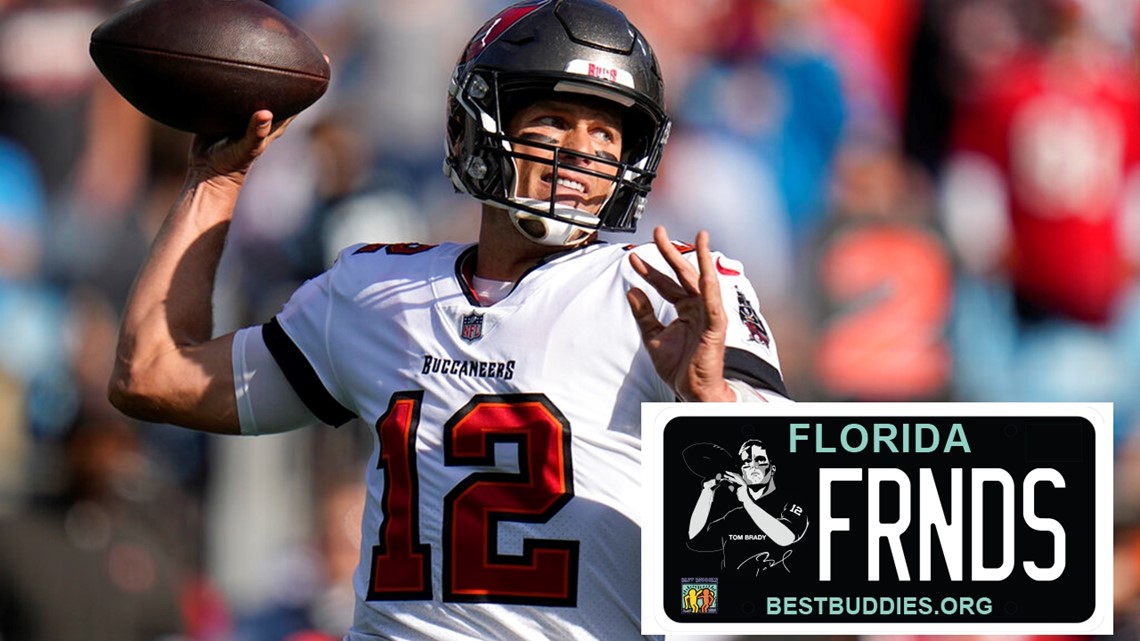 Tom Brady, Best buddies create free Florida license plate | wtsp.com
