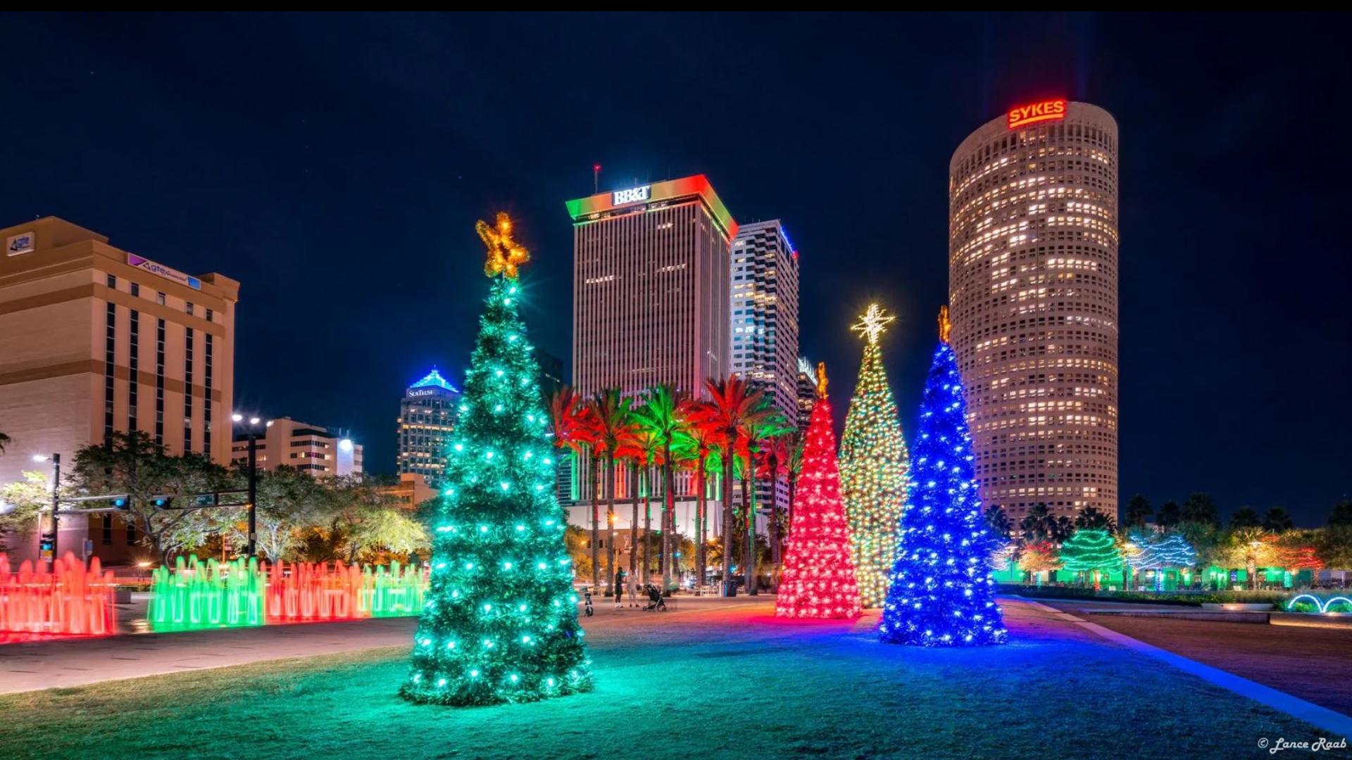 Tampa Riverwalk named one of the best for holiday light displays | wtsp.com