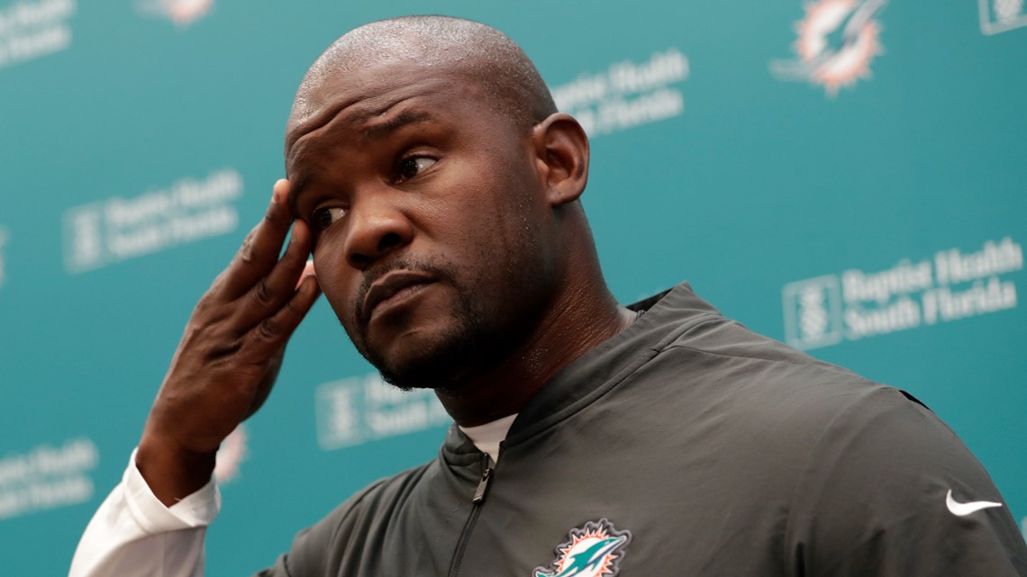Miami Dolphins fire head coach Brian Flores on Monday | wtsp.com
