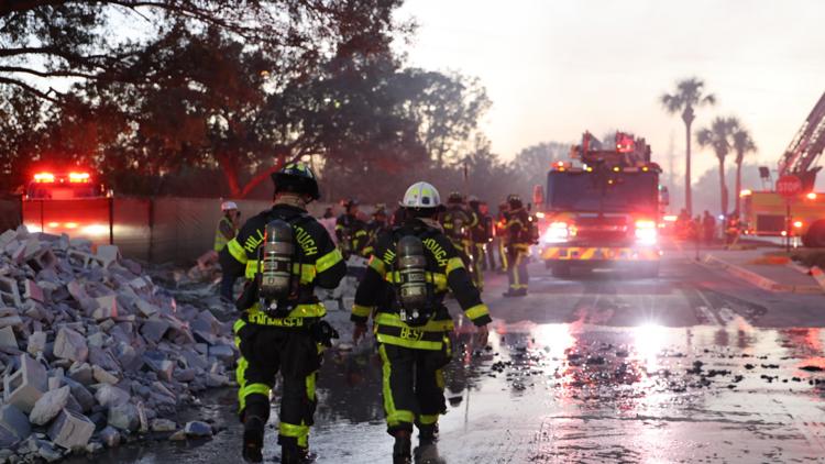 HCFR responds to fire at Brandon mall | wtsp.com