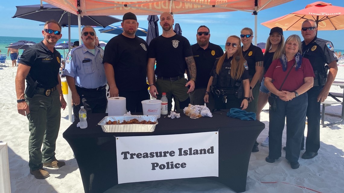 Treasure Island firefighters, police compete in wing contest | wtsp.com