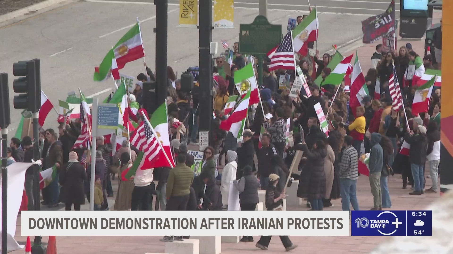 Tampa’s Iranian community rallies for regime change amid unrest in Iran ...