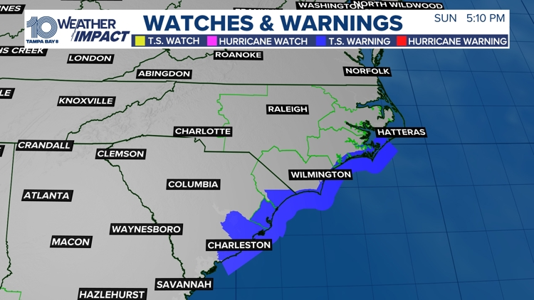 Potential Tropical Cyclone Eight forms, NHC says | wtsp.com