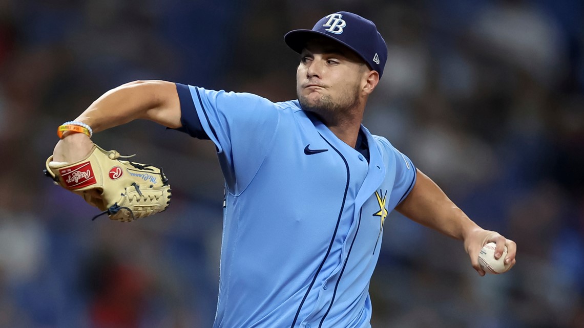 Rays pitcher McClanahan placed on IL with shoulder impingement | wtsp.com
