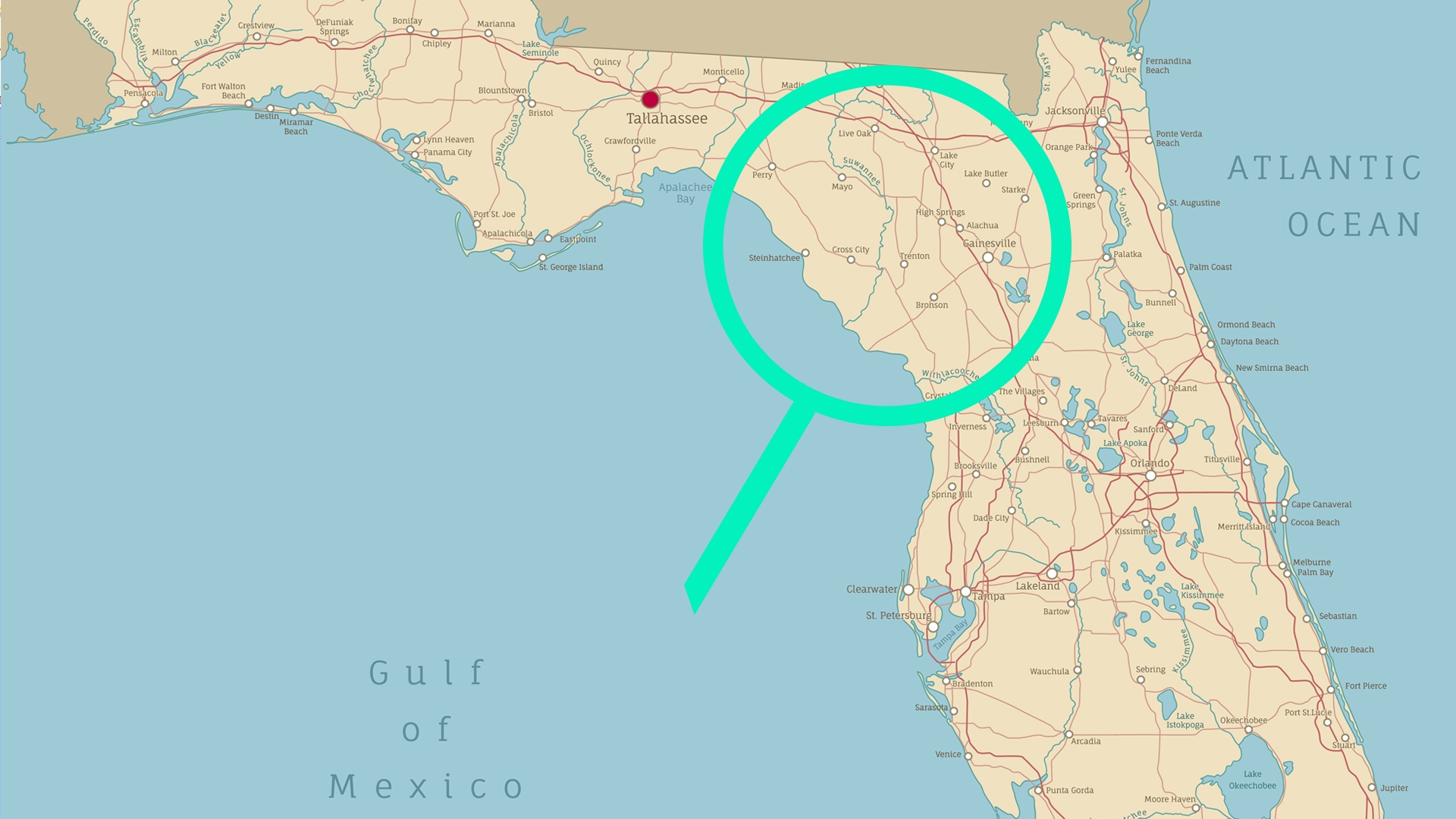 What is Florida's Big Bend: Where it is on the map? | wtsp.com