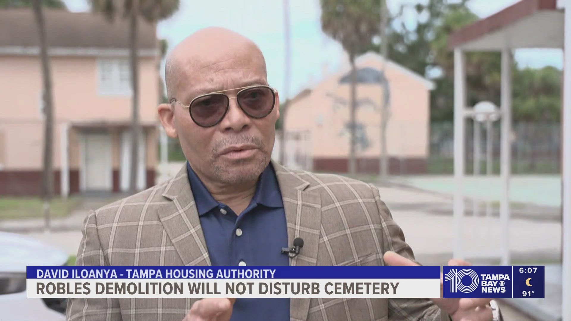 Graves buried at Zion Cemetery will remain amid demolition in Tampa ...