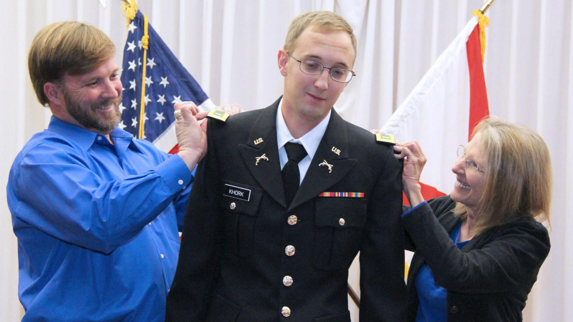 Maj. Cody Khork's remains return to Polk County after he was killed in ...