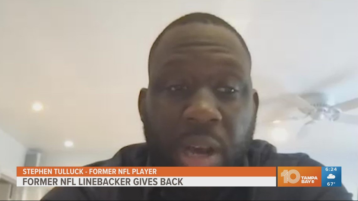 Former NFL linebacker, Florida native Stephen Tulloch on giving back to his community | wtsp.com