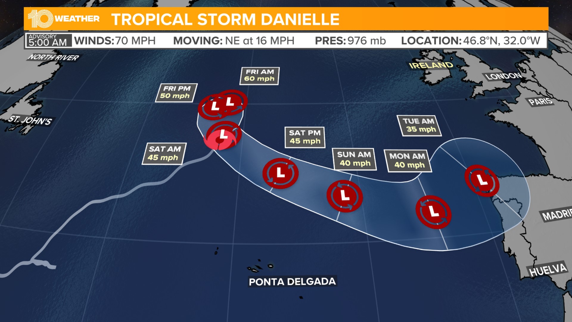 Hurricanes Danielle, Earl keep tropics busy: What we're watching | wtsp.com