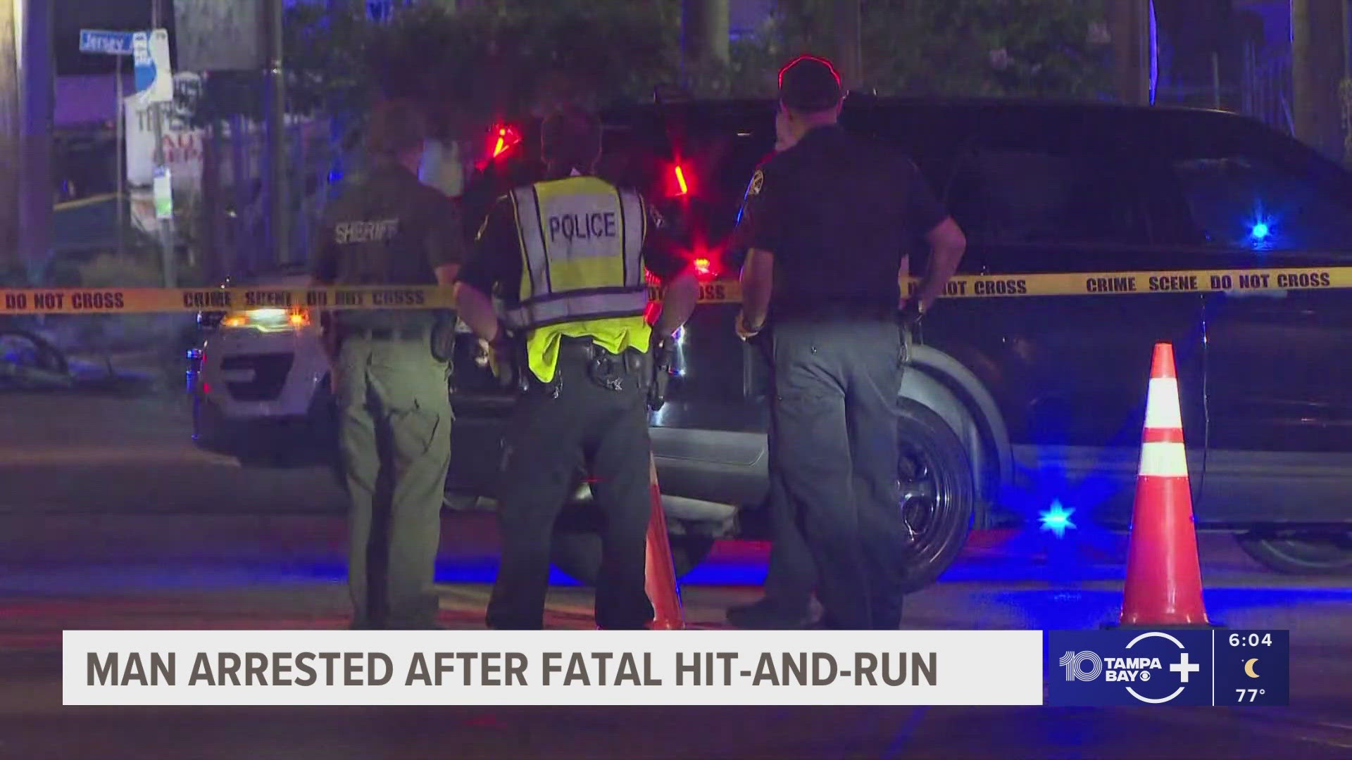 Gulfport DUI crash leaves bicyclist dead, suspect arrested | wtsp.com