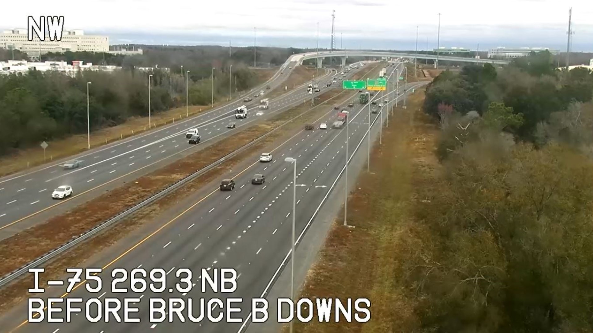 FHP: Pedestrian hit, killed in crash on I-75 in Tampa | wtsp.com