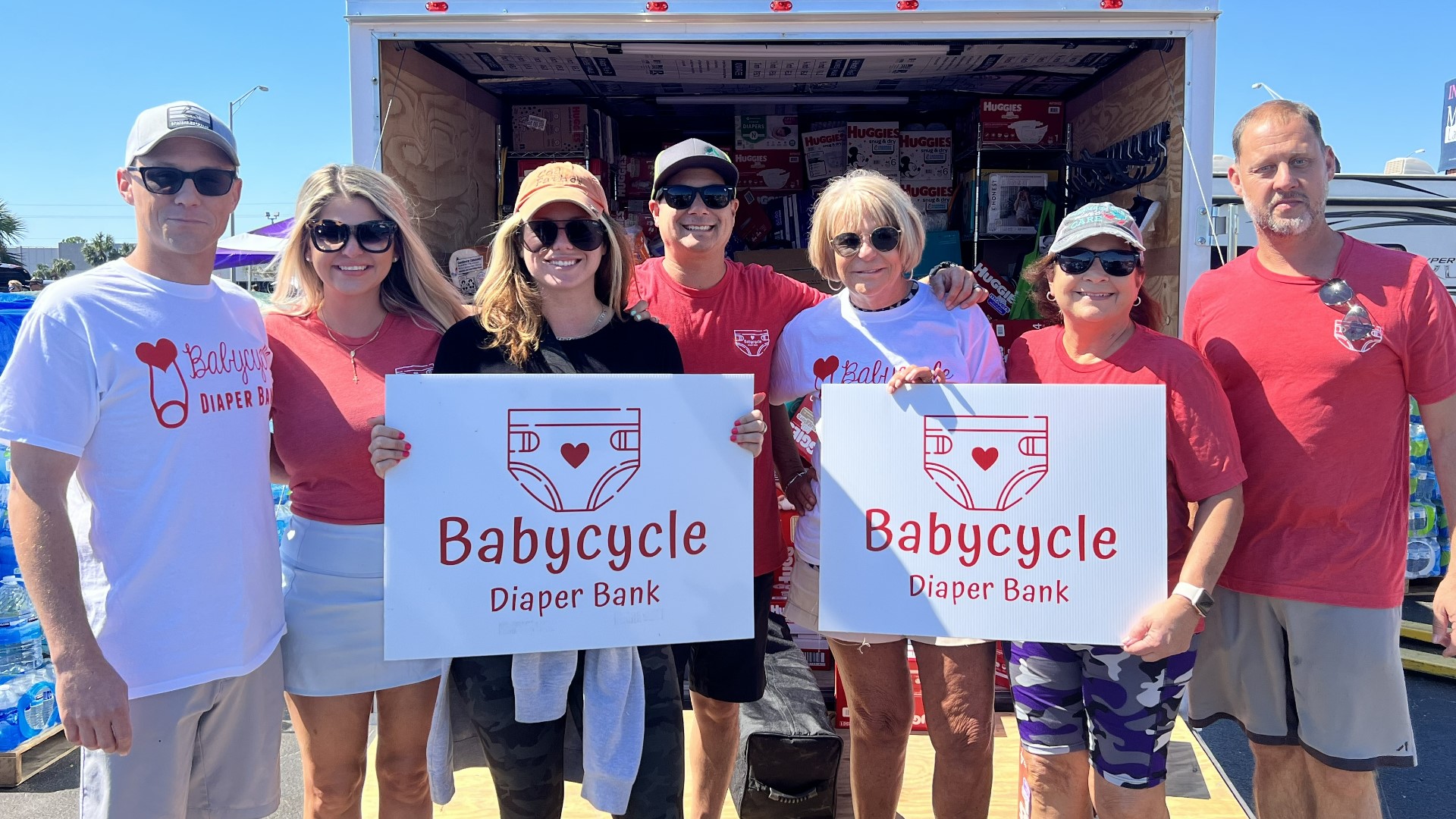 Diaper bank brings thousands of supplies to SW Florida after Ian | wtsp.com