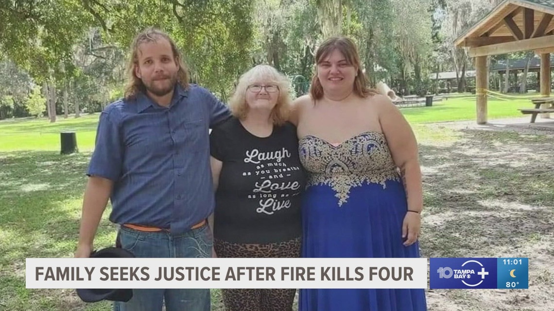Loved ones of 4 killed in Plant City fire seek justice nine months ...