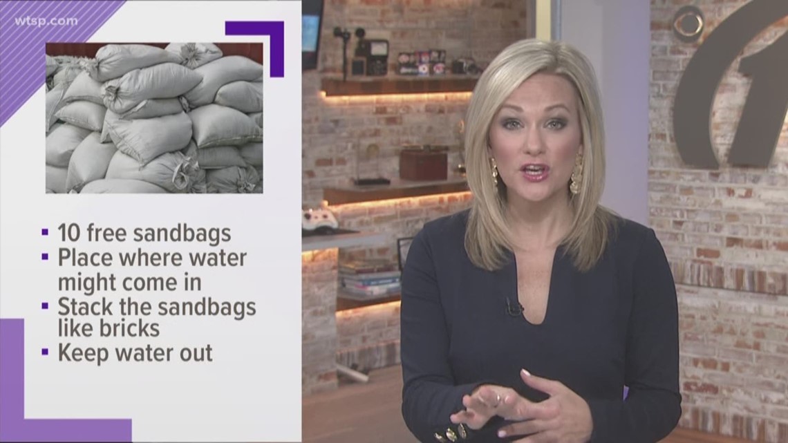 How to fill and stack sandbags ahead of a hurricane | wtsp.com