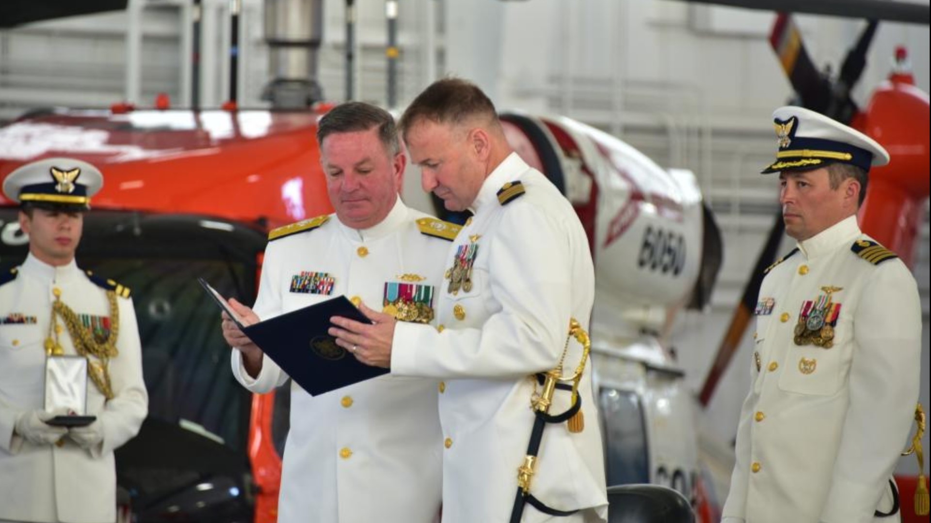 USCG Air Station Clearwater holds change of command ceremony | wtsp.com