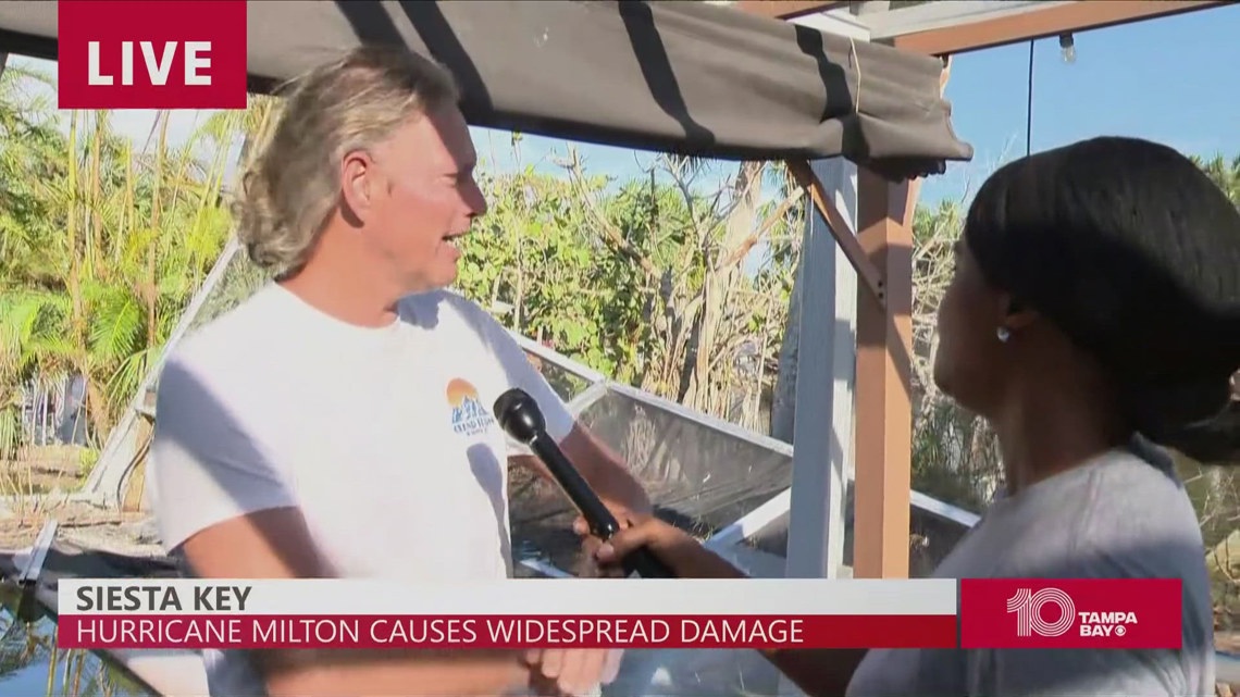Siesta Key resident reflects on Hurricane Milton's landfall | wtsp.com