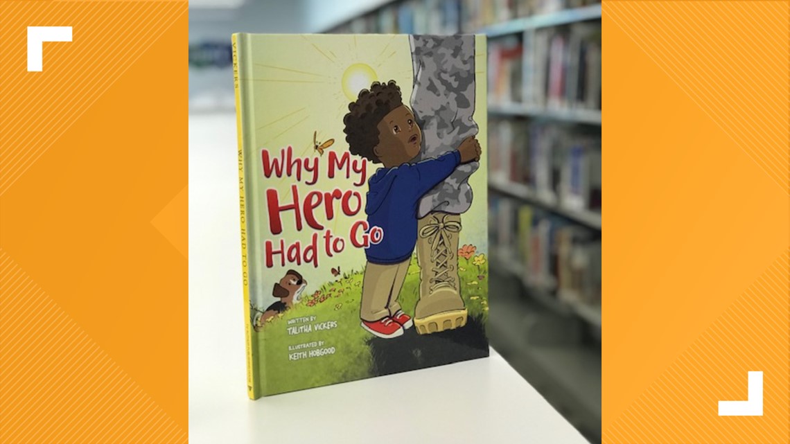 Talitha Vickers writes children's book on military deployment | wtsp.com