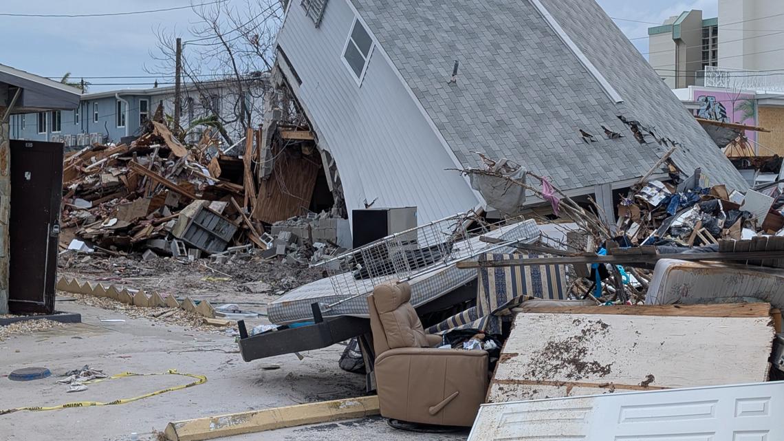 St. Pete Beach sees widespread destruction after Milton | wtsp.com