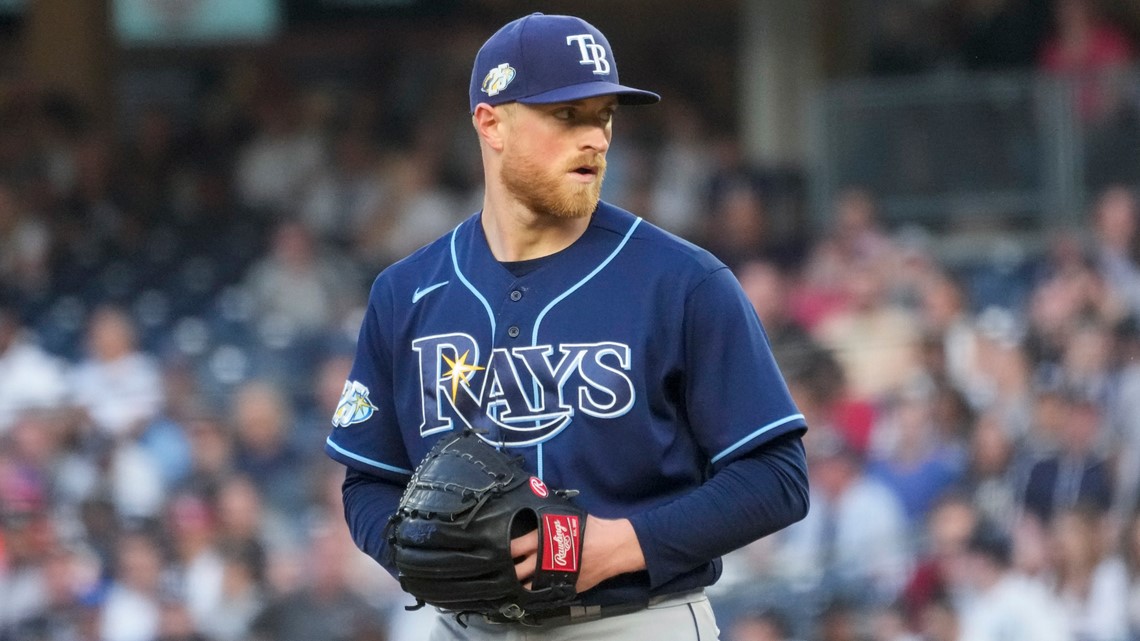 Rays' Rasmussen needs third elbow surgery, out for the season | wtsp.com