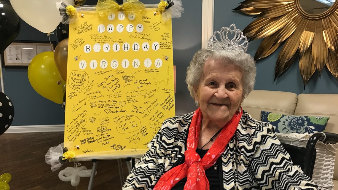 Virginia Blake celebrated her 105th birthday as a Sarasota resident ...