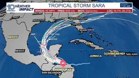 Hurricane Sara: Is there a storm coming to Florida? | wtsp.com