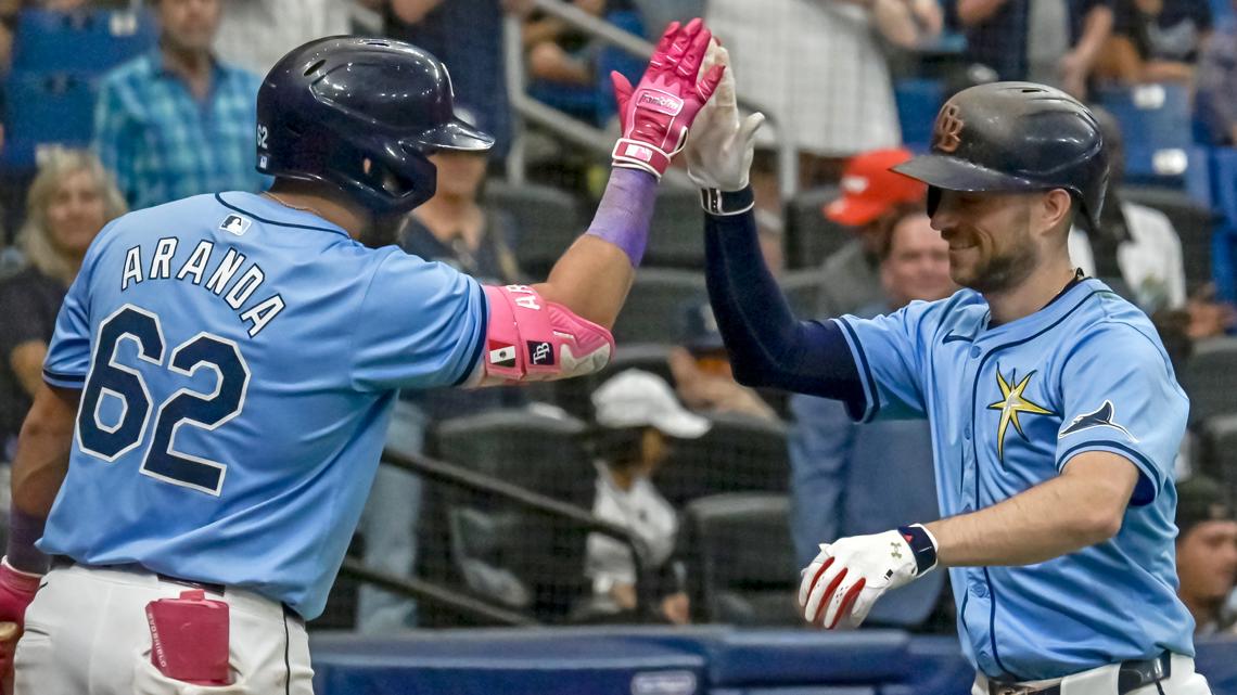 Tampa Bay Rays' Aranda and Lowe earn spots in MLB All-Star game | wtsp.com