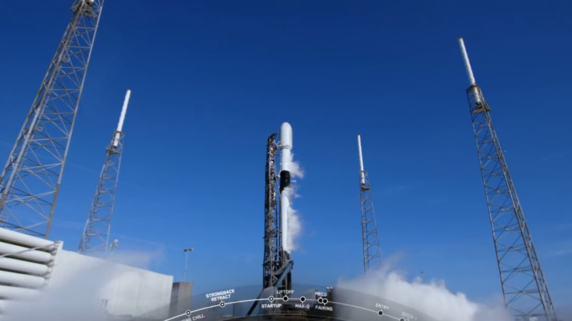 SpaceX launches Starlink satellites for 50th time from Florida | wtsp.com