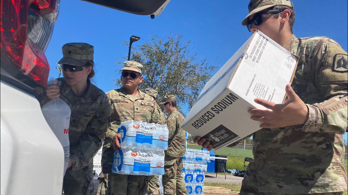Florida counties install PODs to help those impacted by Ian | wtsp.com