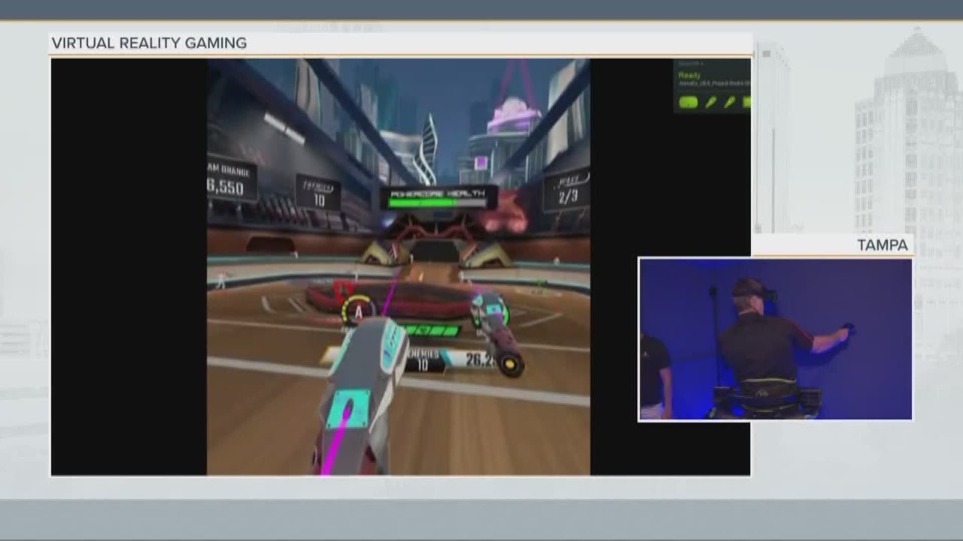 Fully immersive virtual reality takes gaming to another level | wtsp.com