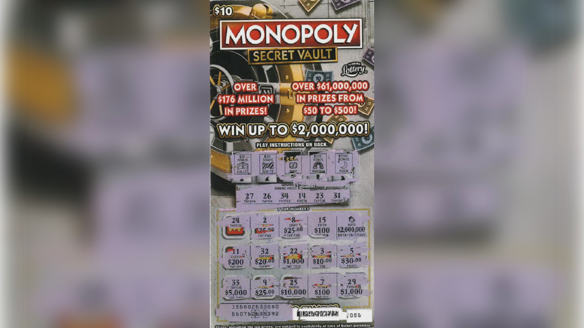 Valrico man wins $2 million from Monopoly scratch-off | wtsp.com