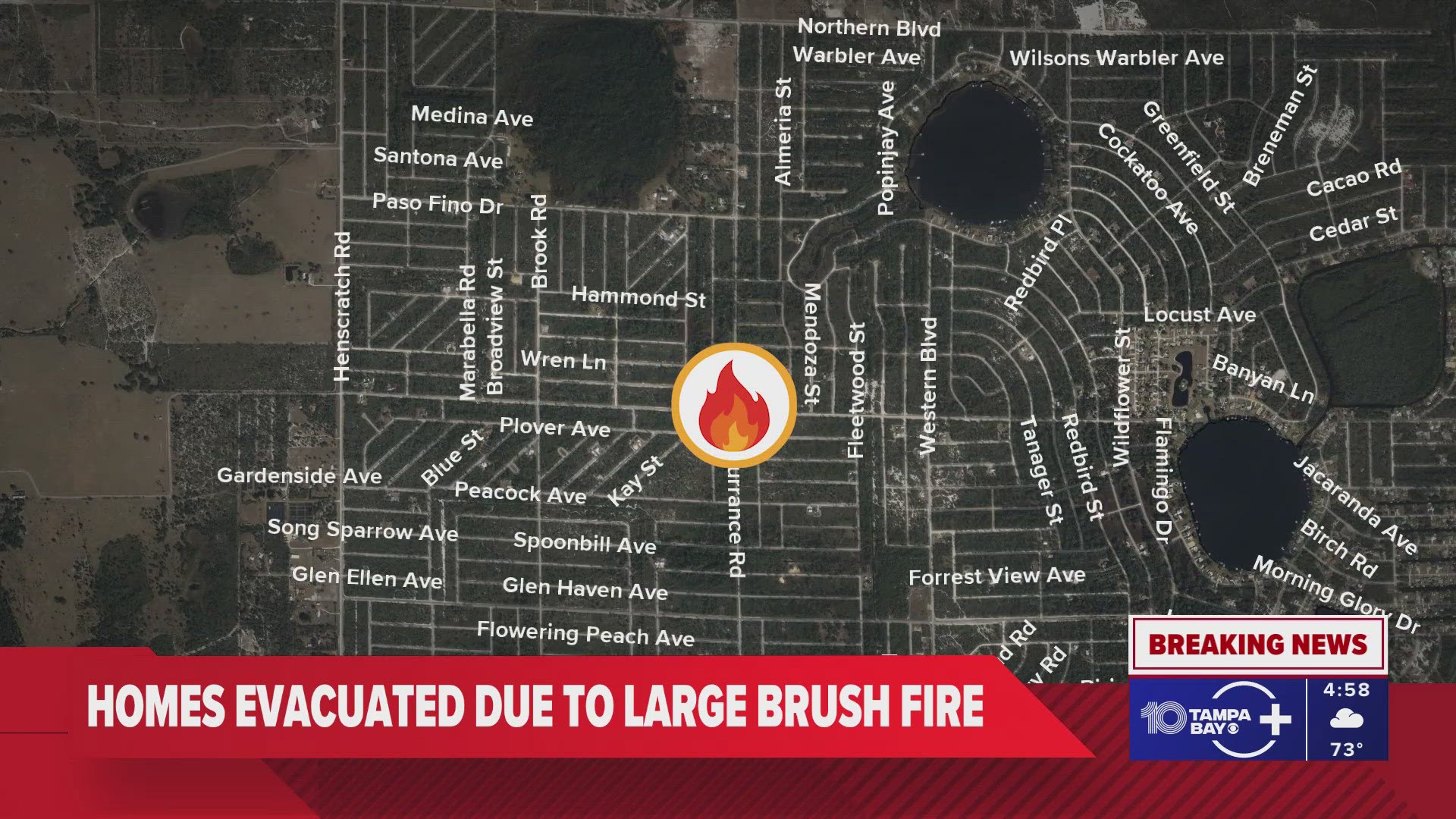 Large brush fire in Highlands County prompts evacuations | wtsp.com