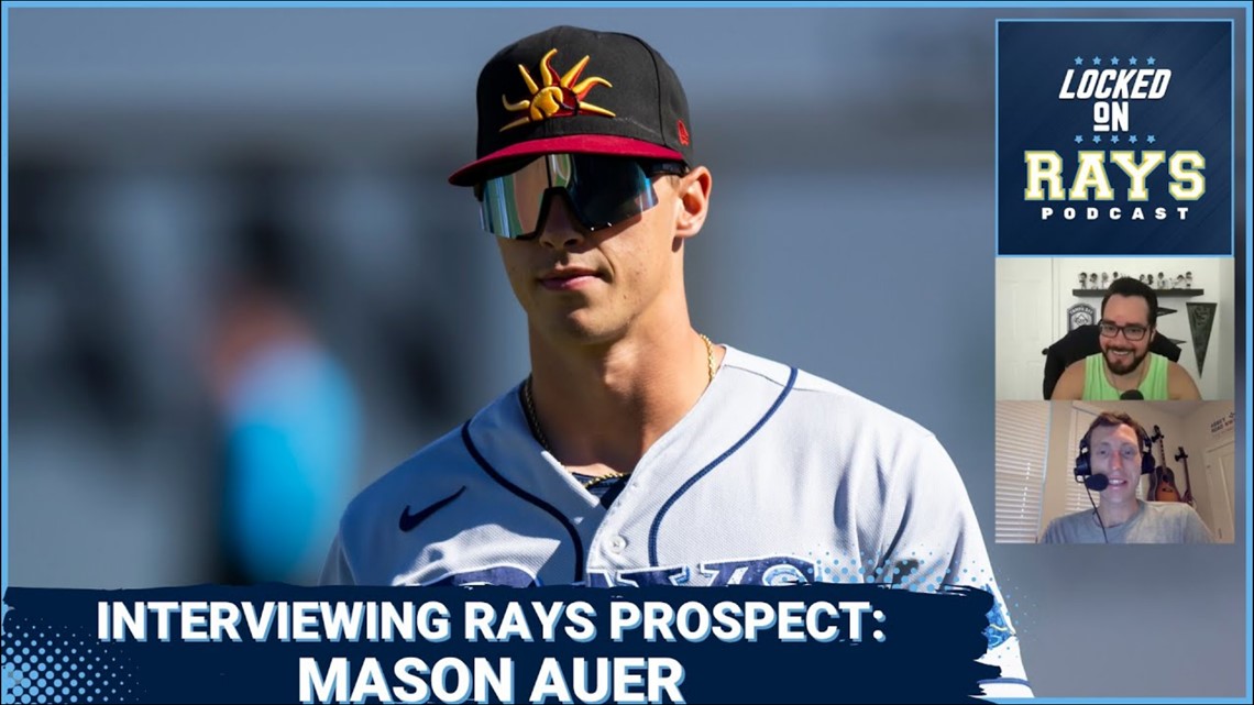 Interviewing Rays Prospect Mason Auer | Locked On Rays | wtsp.com