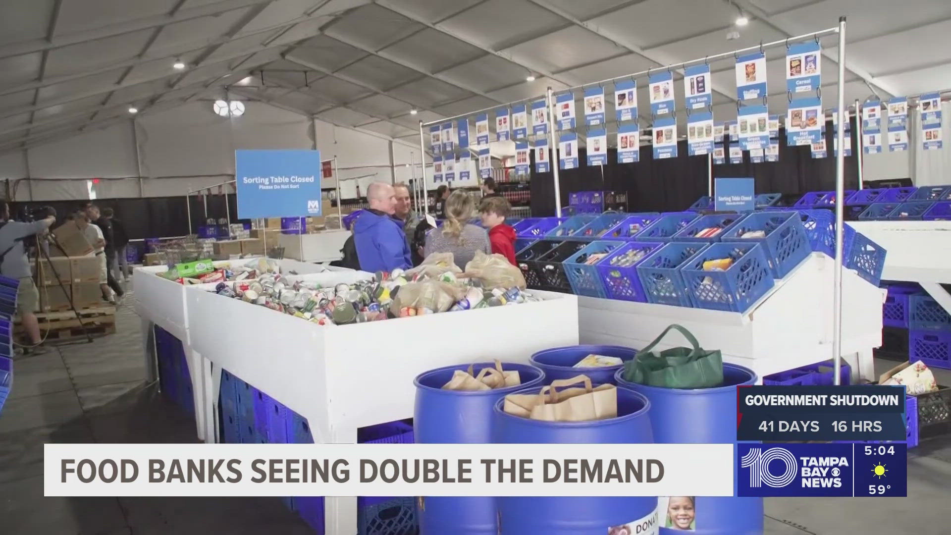 Over 670,000 in the Tampa Bay area are SNAP recipients, as food banks ...