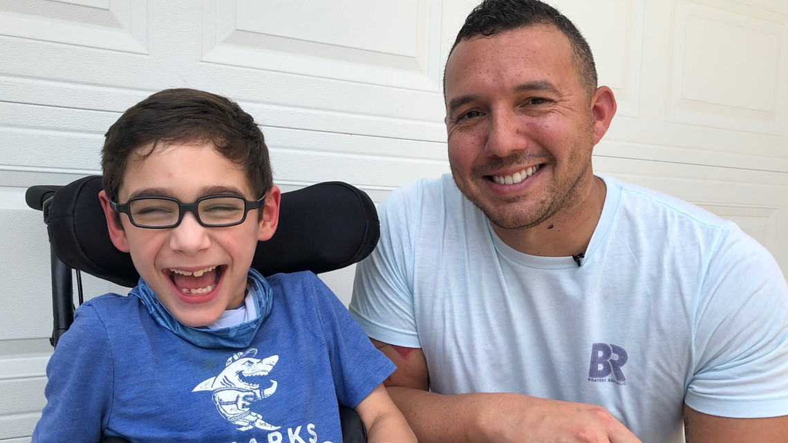 Boy with cerebral palsy surprises family with YouTube channel | wtsp.com